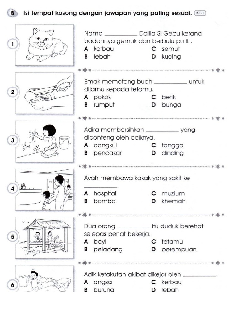 bulatkan jawapan yang betul | PDF