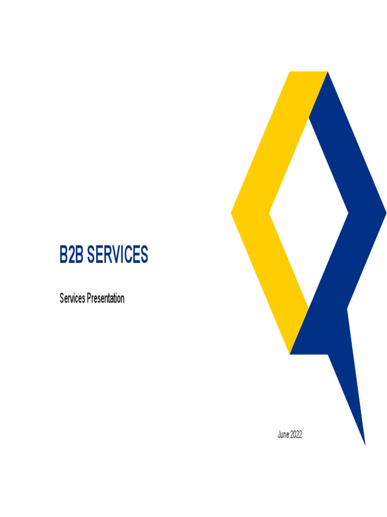 b2b Services MPT | PDF