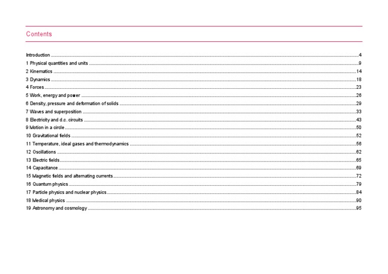 Comprehensive Physics Guide | PDF | Physics | Force