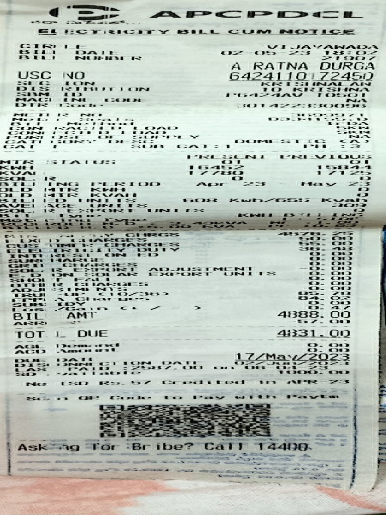 Electricity Bill | PDF