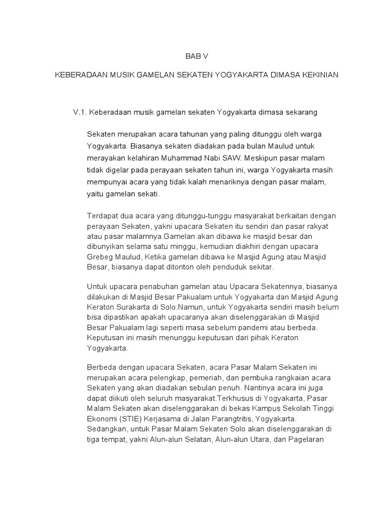 BAB 5 SBK | PDF