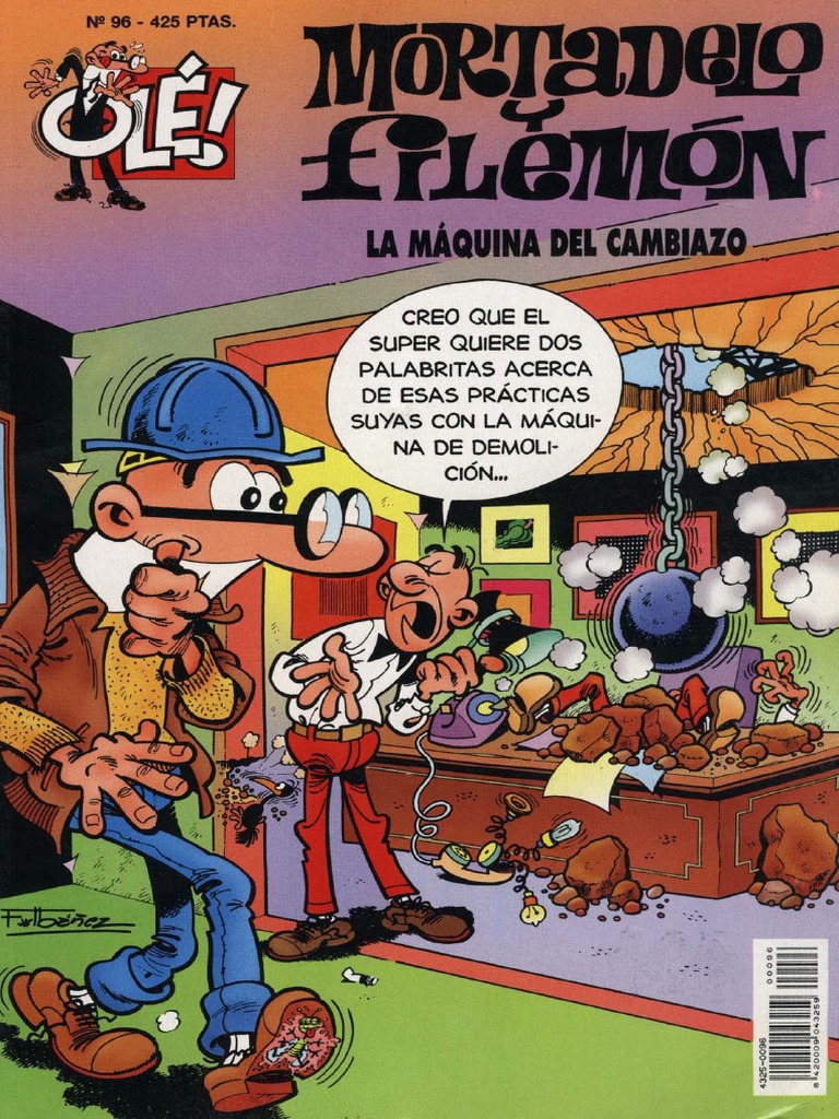 Mortadelo y Filemón. 7. La Máquina Del Cambiazo | PDF