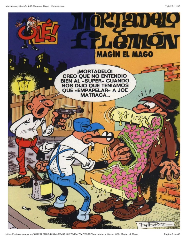 Mortadelo y Filemón. 9. Magín El Mago | PDF