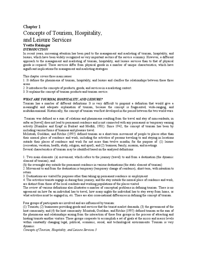 Hospitality Quality Service Management | PDF