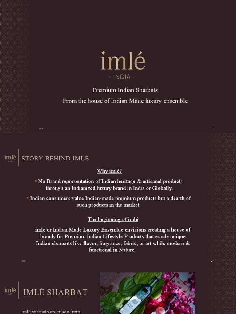 imlé_PitchDeck | PDF