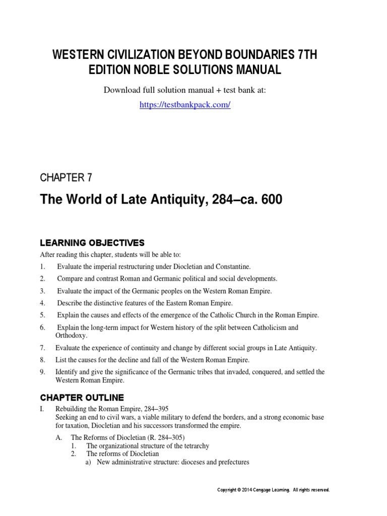 Western Civilization Beyond Boundaries 7th Edition Noble Solutions ... Western Civilization Beyond Boundaries 7th Edition Noble Solutions ...