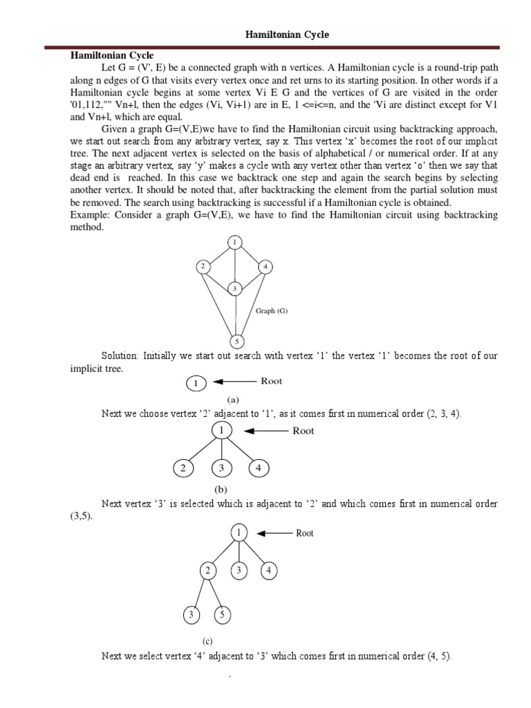11-Hamiltonian Using BACKTRACKING | PDF | Mathematical Concepts | Computational Complexity Theory
