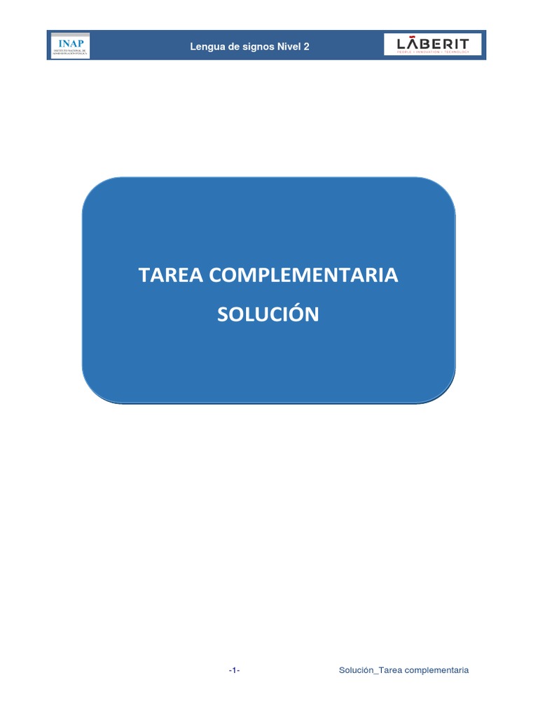 LSE2 Tarea Solucion | PDF