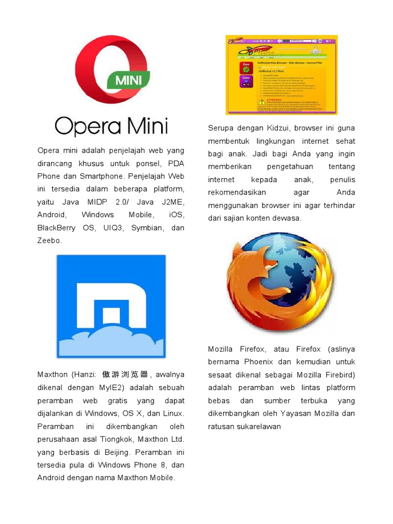 Macam Macam Web Browser | PDF