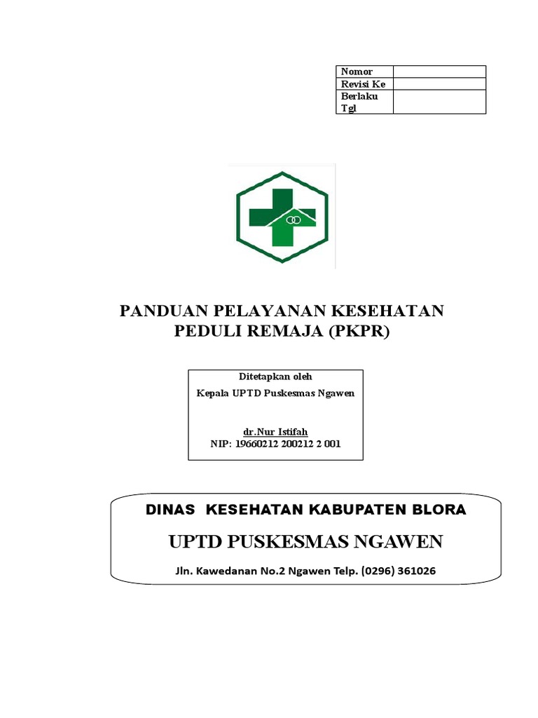 Panduan PKPR | PDF | Pengembangan Diri