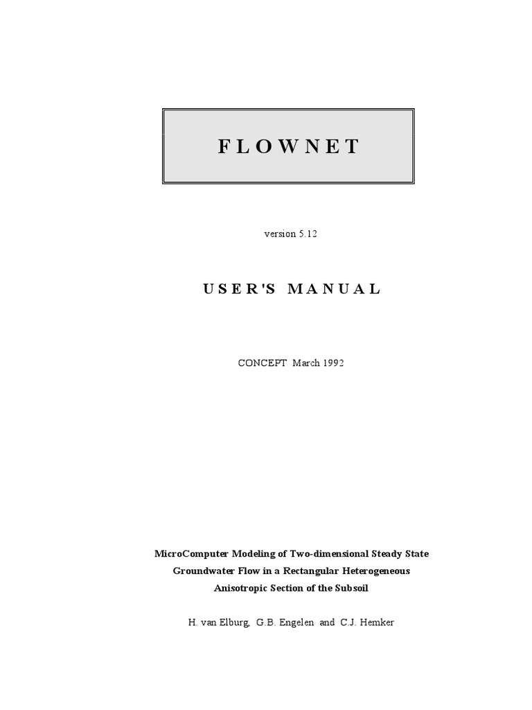 Flownet Manual | PDF | Cursor (User Interface) | Office Equipment