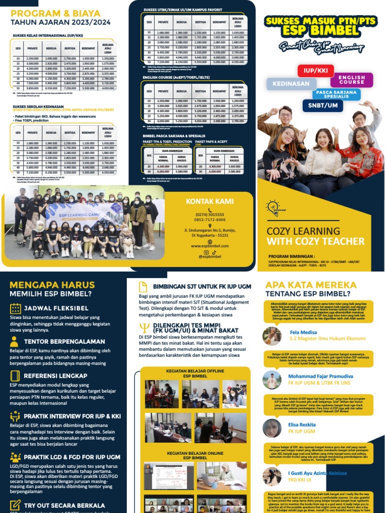 Brosur TA. 20232-2024 | PDF