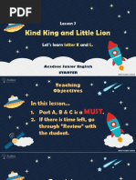 Learning Letters Kk and Ll | PDF