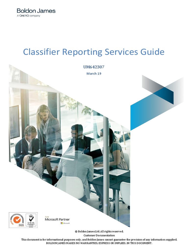 Reporting System Guide | PDF