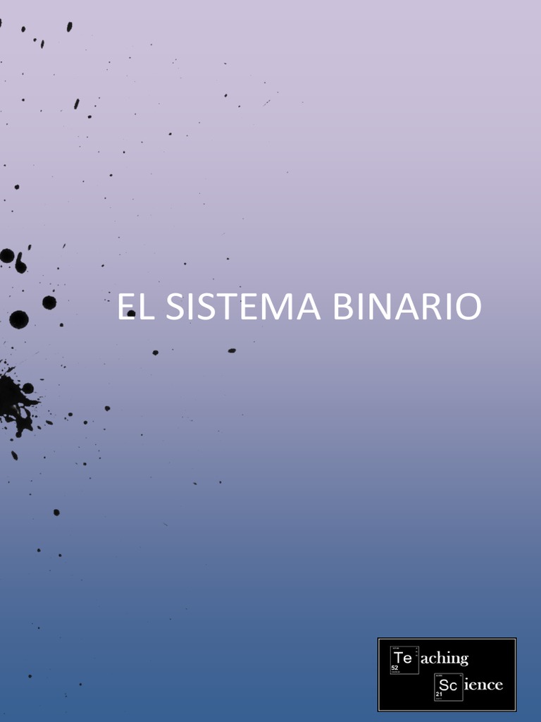 3-El Sistema Binario | PDF