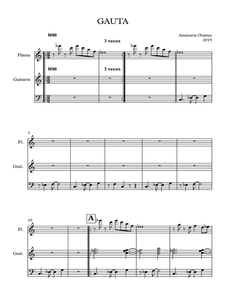 Gauta Score - Partitura Completa | PDF | Échecs
