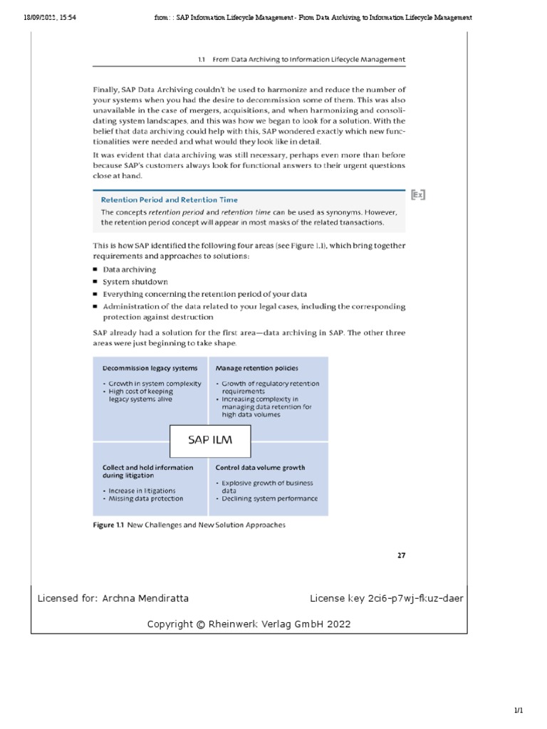 Sap Ilm Part 1 | PDF | Business | Computers