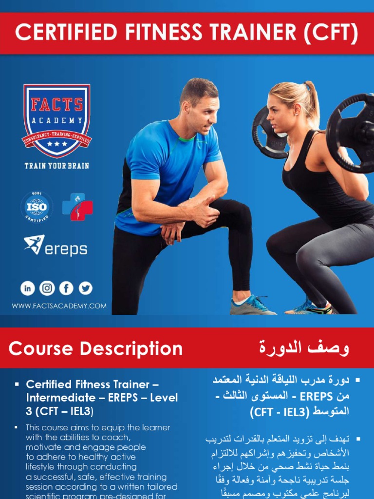 Certfied Fitness Trainer (CFT) Course (Presentation) (1) - Compressed ...