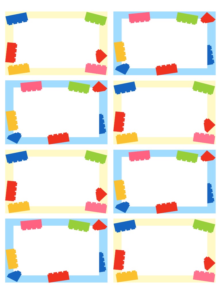 Label Meja Template | PDF