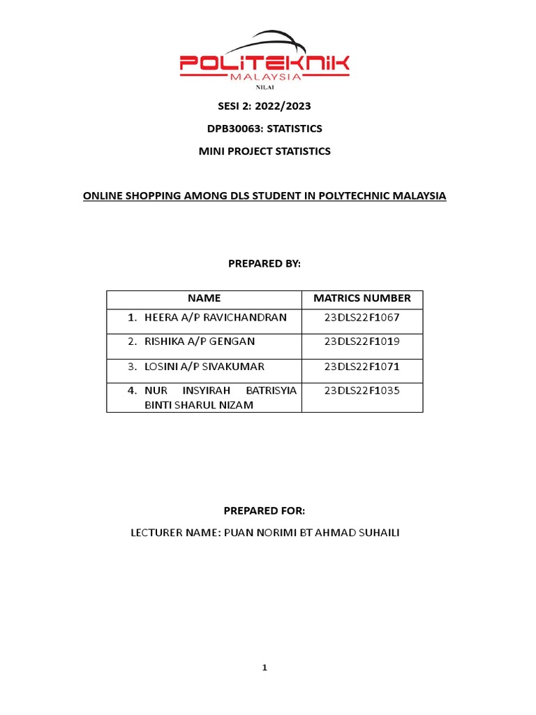 Statistic Mini Project (Edited) | PDF | Online Shopping | Service ...