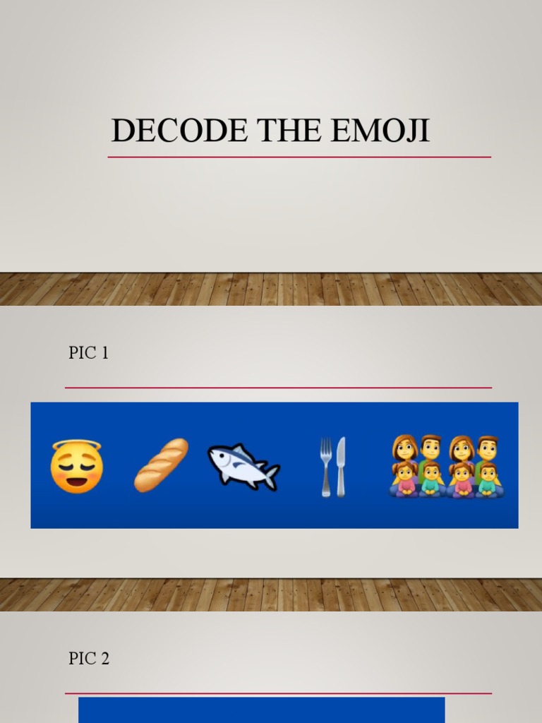 Guess From Emoji | PDF