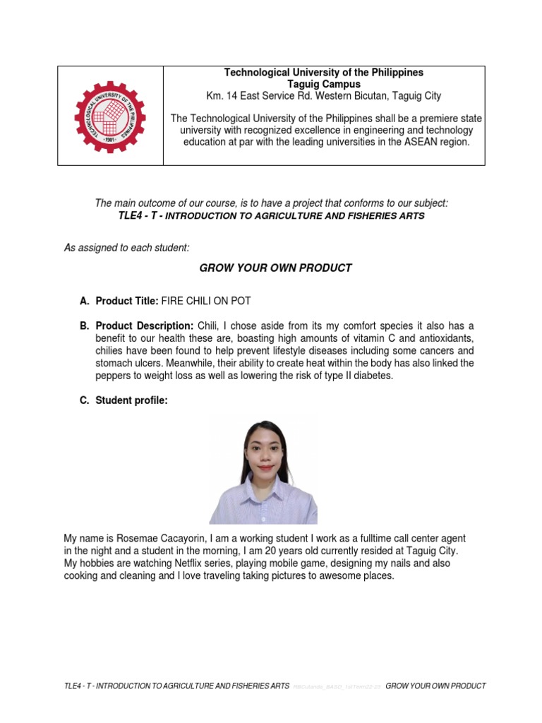 Technological University of The Philippines | PDF