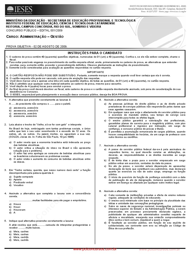 6001 Administracao Gestao Tipo 1 | PDF | Gestão de recursos humanos | ISO 9000