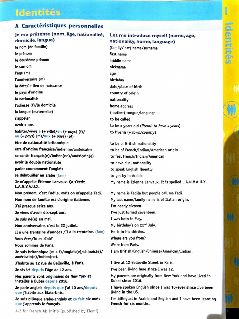 A To Z - Abinitio Vocab | PDF