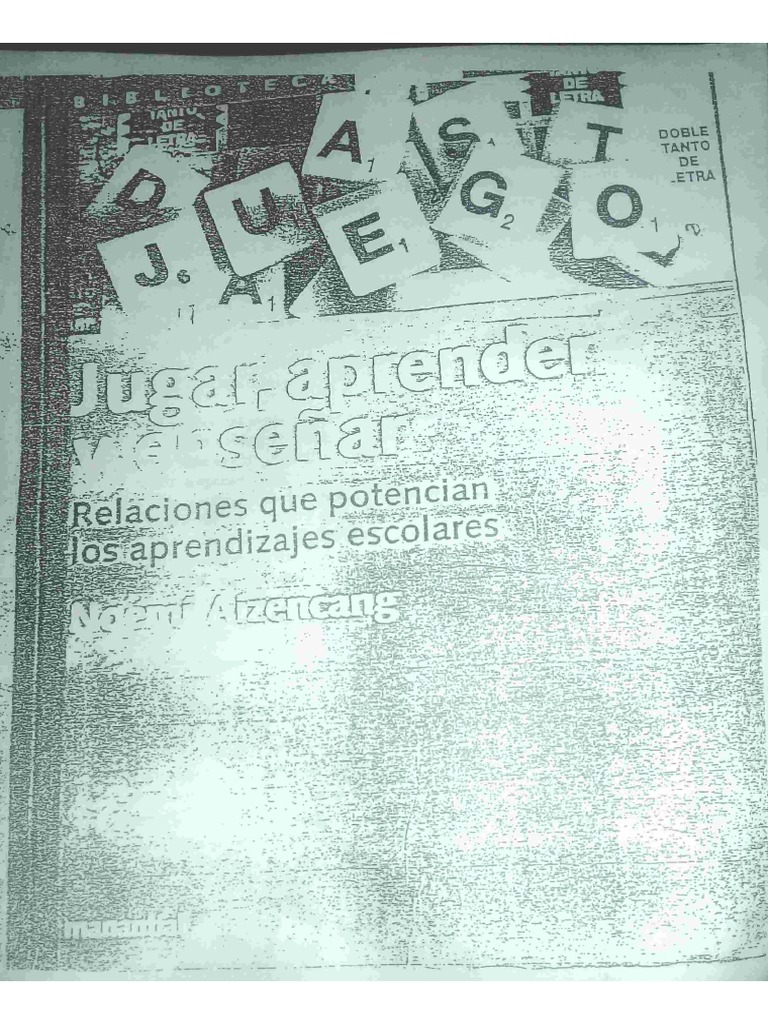 Aizencang - Jugar Aprender y Ensen Ar | PDF