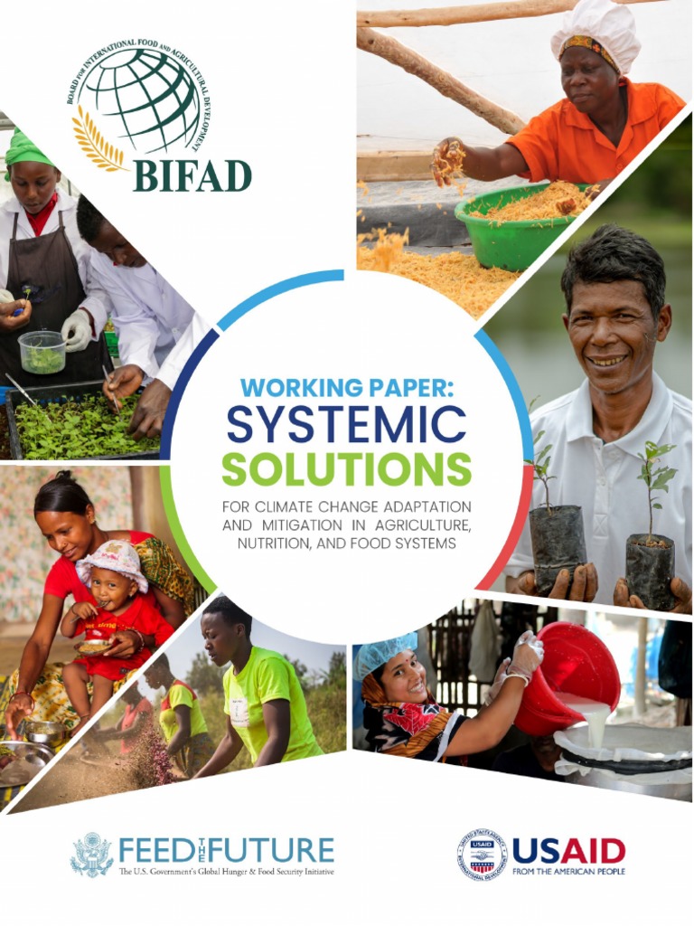 Systemic Solutions For Climate Change Adaptation and Mitigation WORKING PAPER Oct 2022 | PDF ...