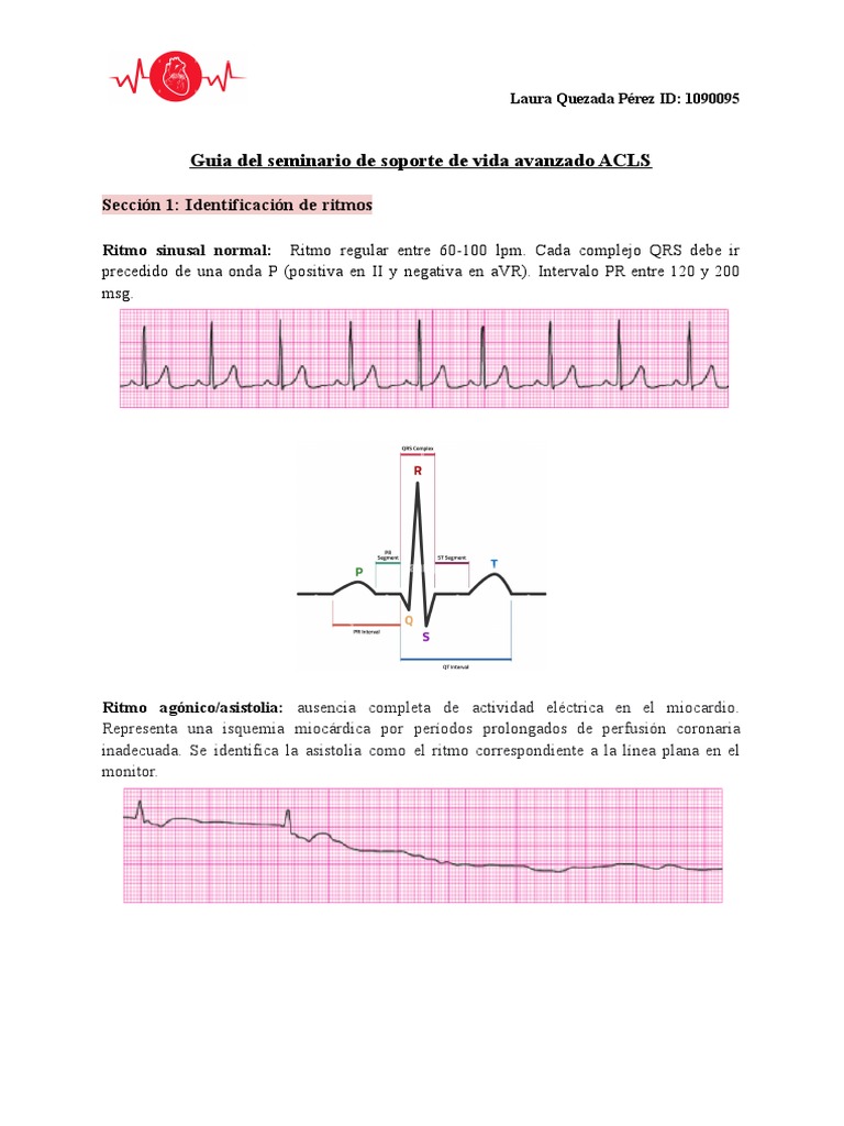 Seminario de Soporte de Vida Avanzado ACLS | PDF Seminario de Soporte de Vida Avanzado ACLS | PDF