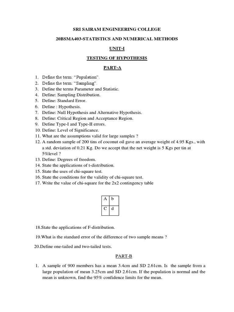SNM-Important Questions | PDF