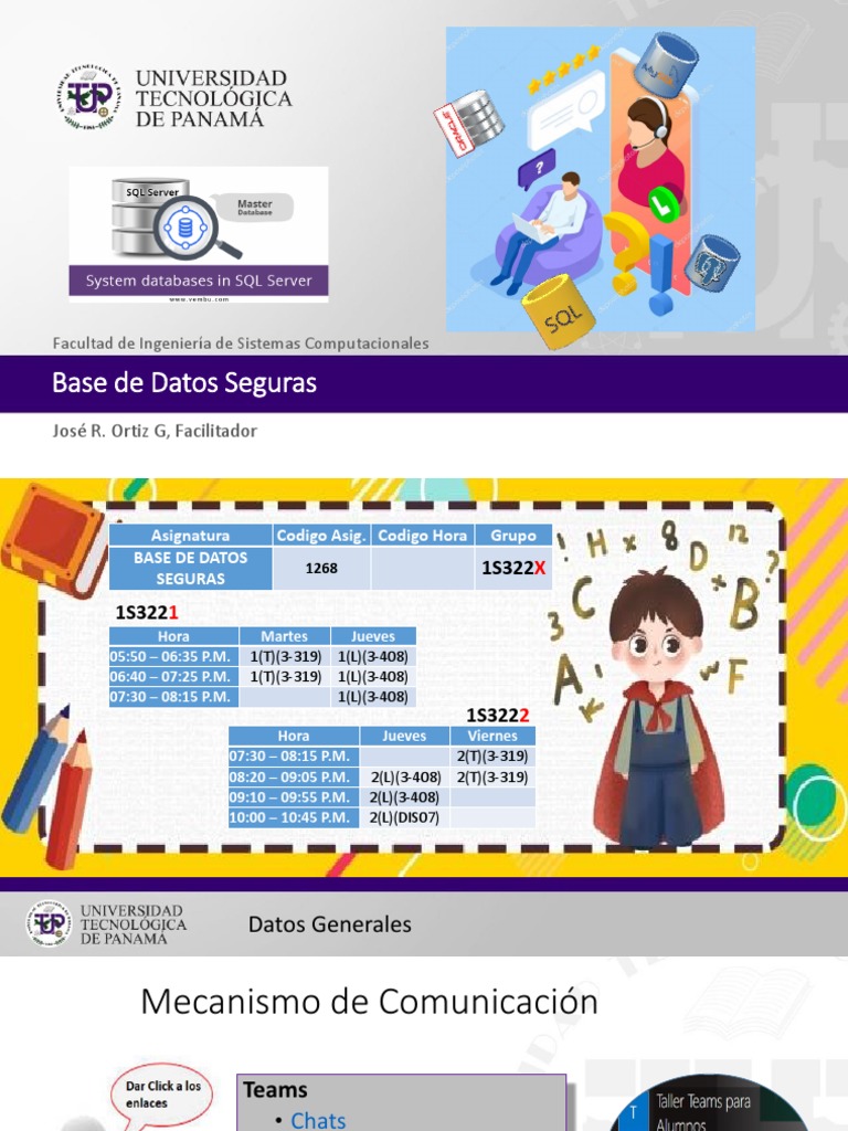 Utp BDS 01 | PDF | Bases de datos | Información