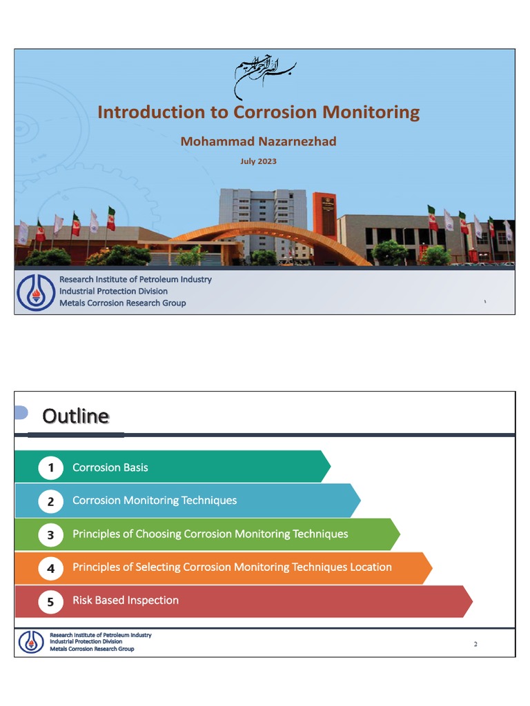 Introduction To Corrosion Monitoring | PDF