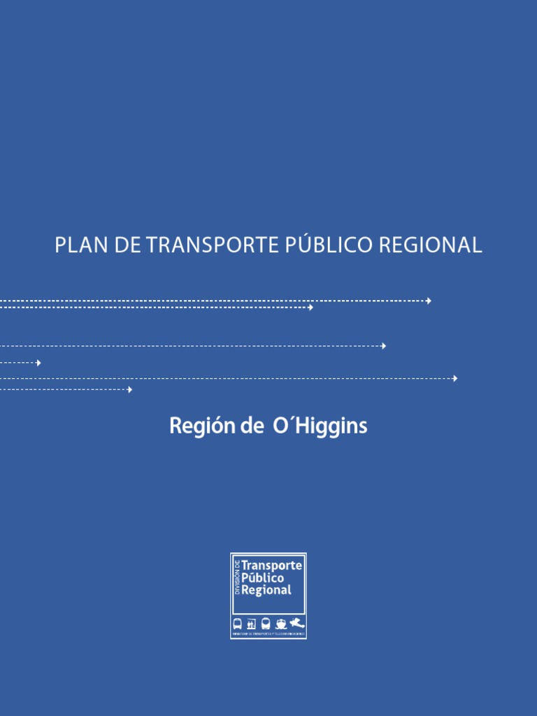 Plan de Transporte Público O'Higgins | PDF