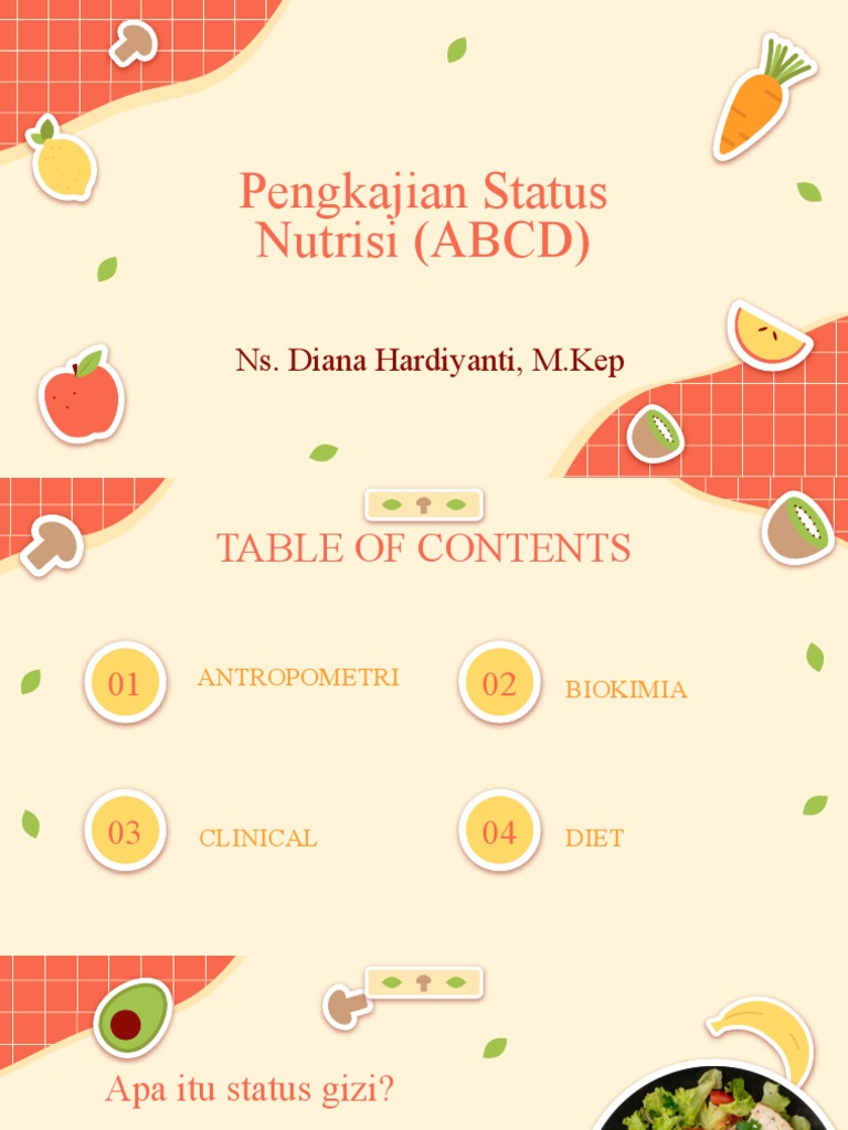 Pengkajian Status Nutrisi Abcd | PDF