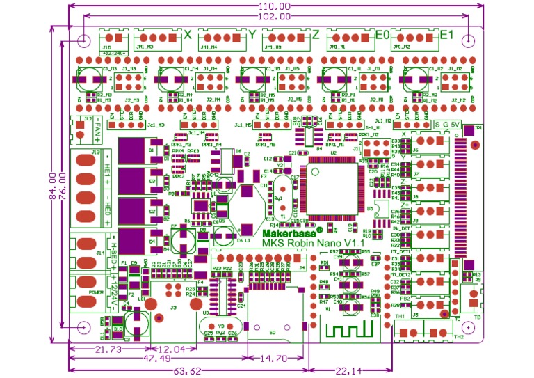 Mks Robin Nano v1.1 - 001 Size | PDF
