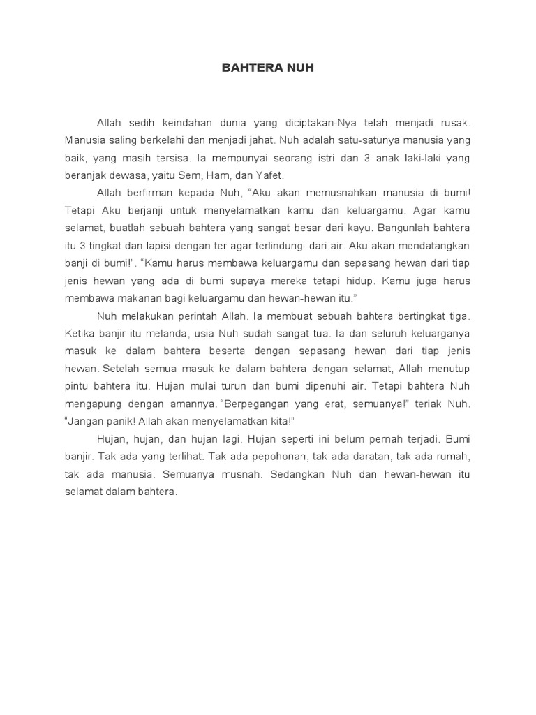 Bahtera Nuh | PDF