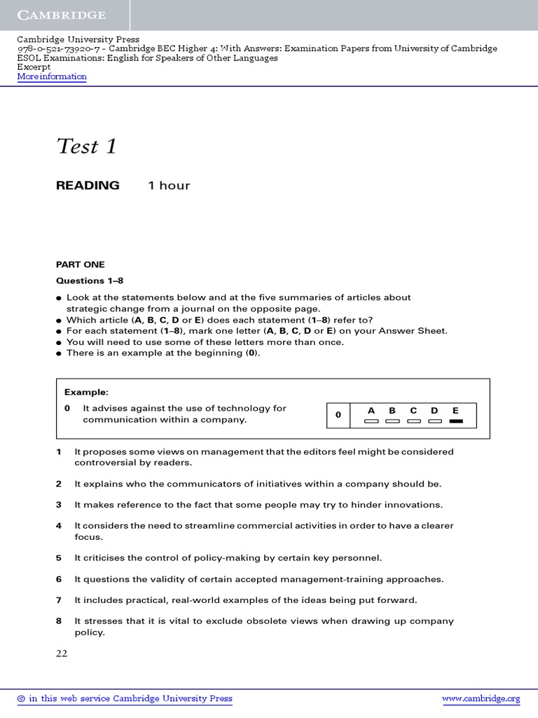 Excerpt | PDF | English As A Second Or Foreign Language | Advertising
