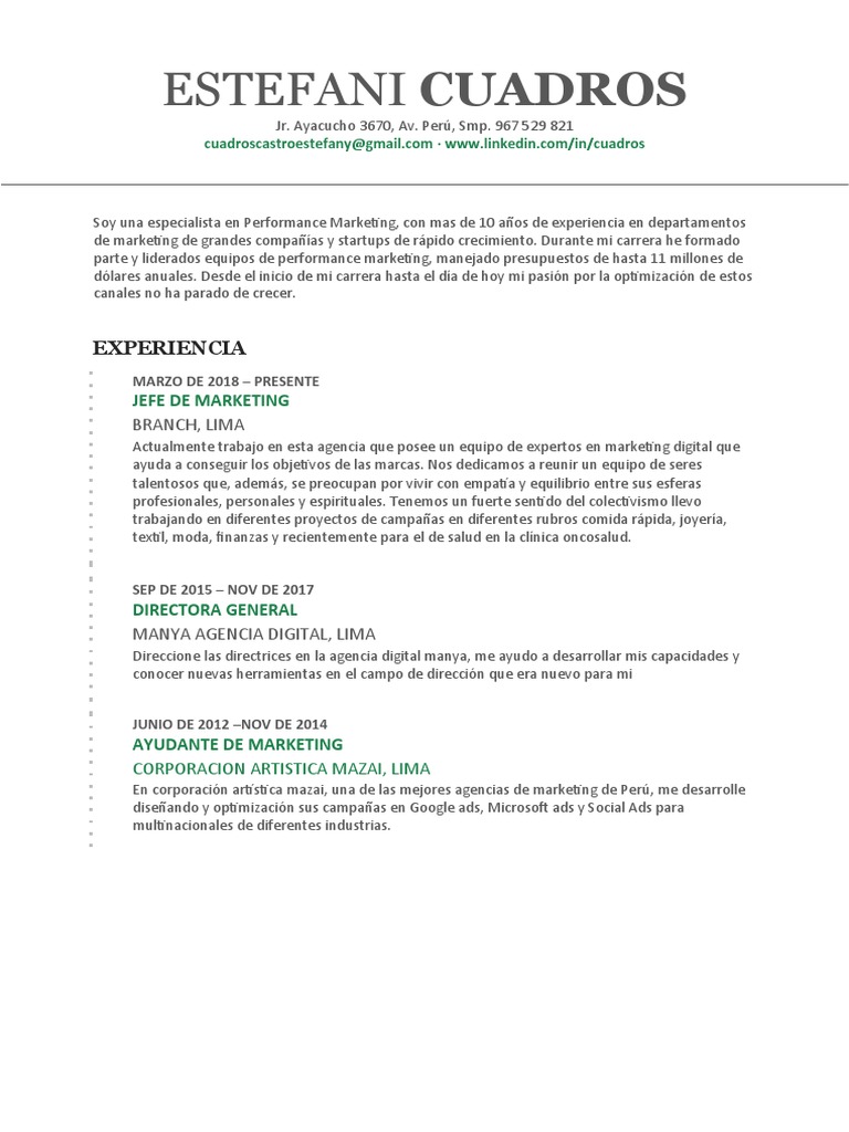 Redaccion de Documentos - Cuadros y Roca - 02a | PDF