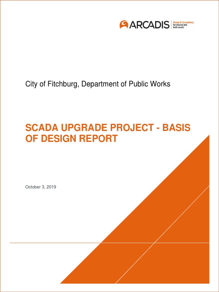 Scada Upgrade Project - Basis of Design Report: City of Fitchburg ...