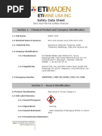 Bref - Fresh Boost - SDS | PDF | Dangerous Goods | Toxicity