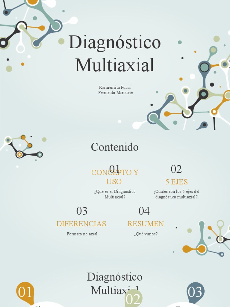 Diagnostico Multiaxial (1) | PDF | Trastorno mental | Ciencias de la Salud