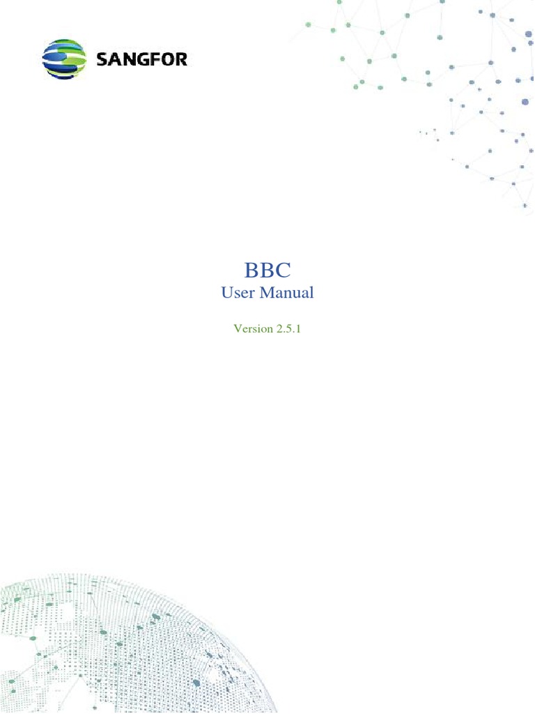 Sangfor BBC V2.5.1.user Manual en 20180930 | PDF | Virtual Private Network | Port (Computer ...