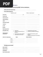 Toestemmingsformulier Hoofdbewoner | PDF