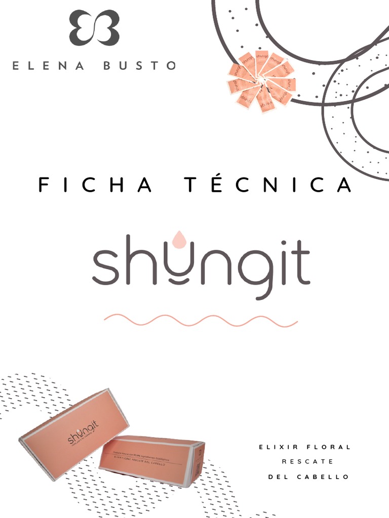 Ficha Técnica Shungit | PDF | Fertilizante | Destilación