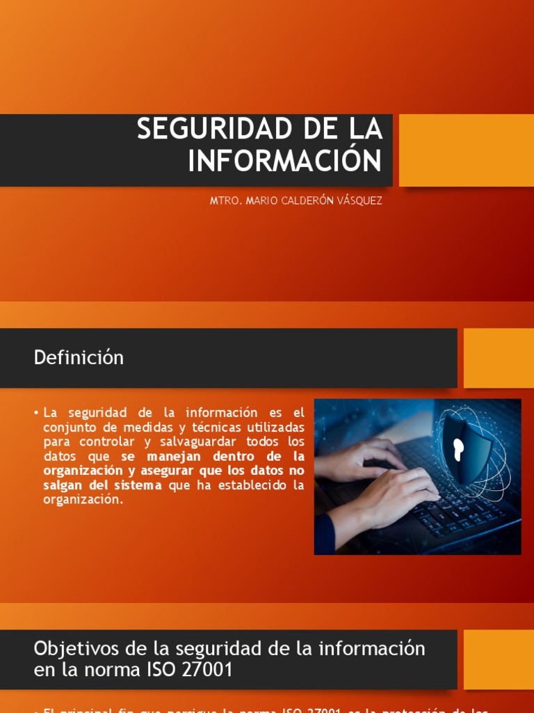 Seguridad Infromatica Pdf
