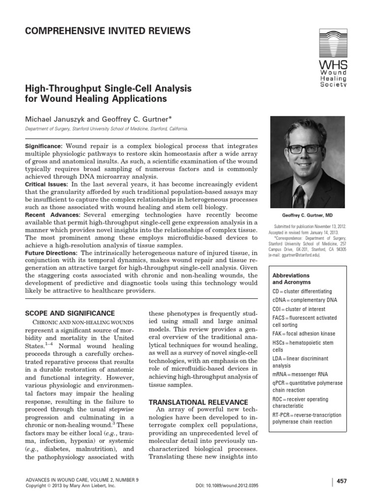 High-Throughput Single-Cell Analysis | PDF High-Throughput Single-Cell Analysis | PDF
