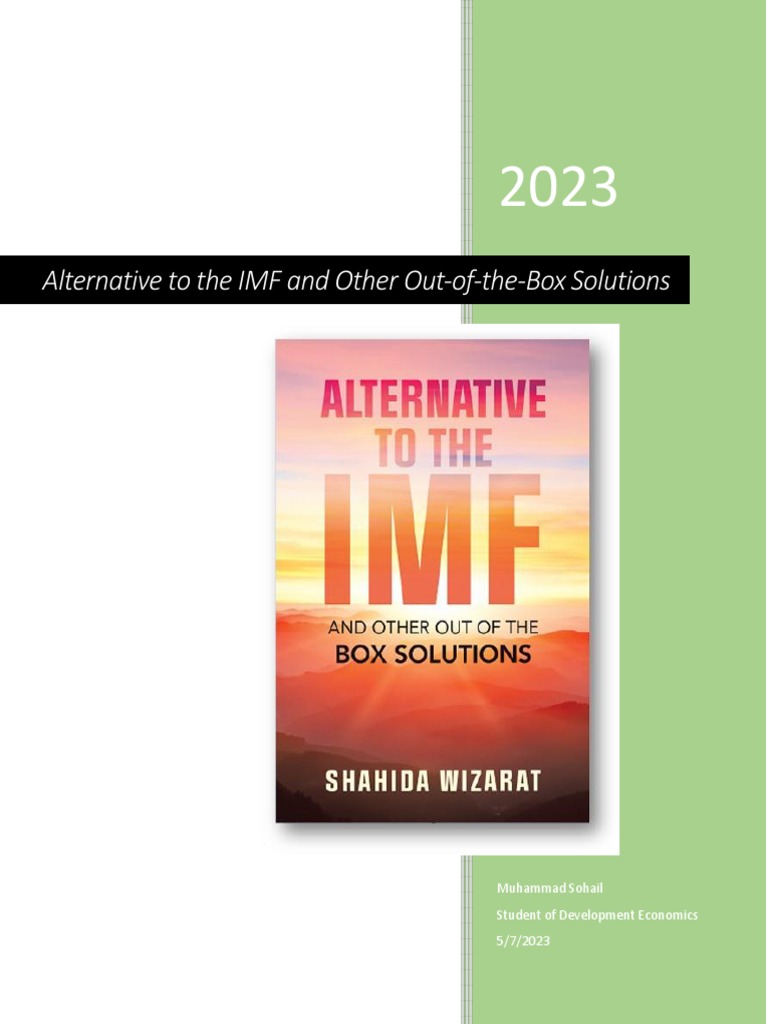 Summary of IMF Alternatives Book | PDF