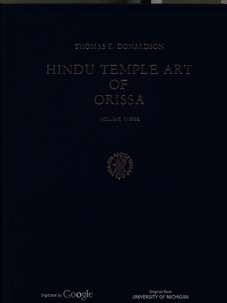 Hindu Temple Art of Orissa 3 | PDF
